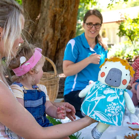 Shop Annie Buddy with Cochlear | Annie Doll With Hearing Aids