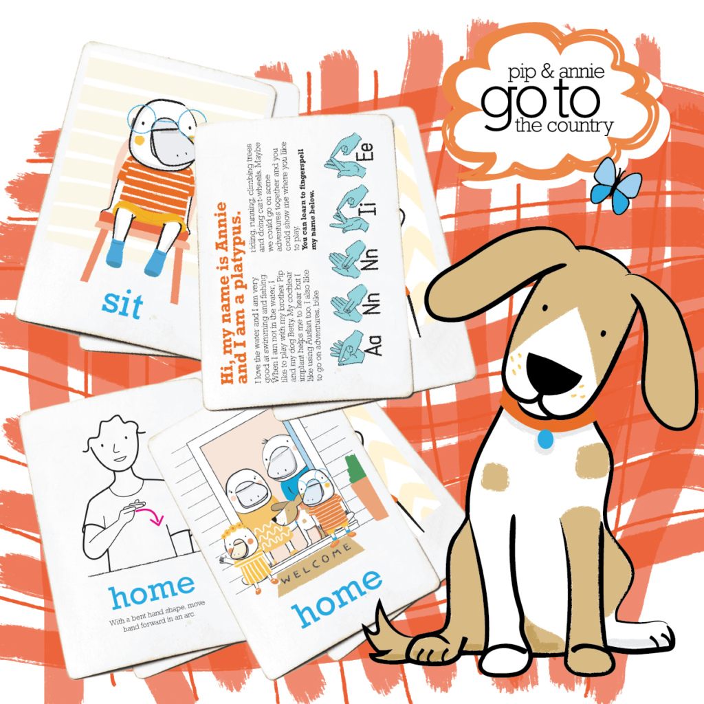 Buy Pip and Annie Go to the Country – Auslan Flashcards
