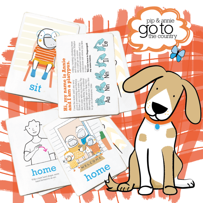 Buy Pip and Annie Go to the Country – Auslan Flashcards