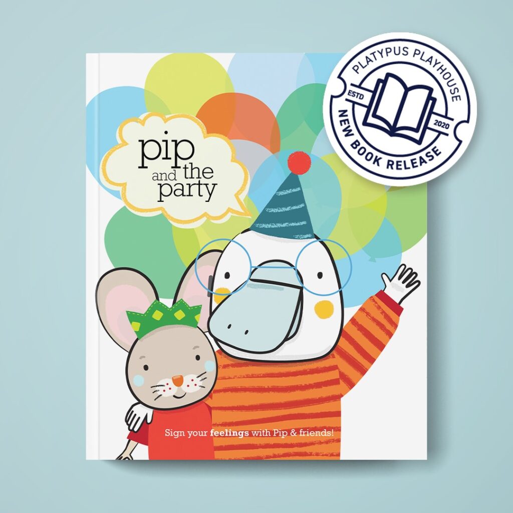 Buy Large ‘Pip and the Party’ Auslan Storybook