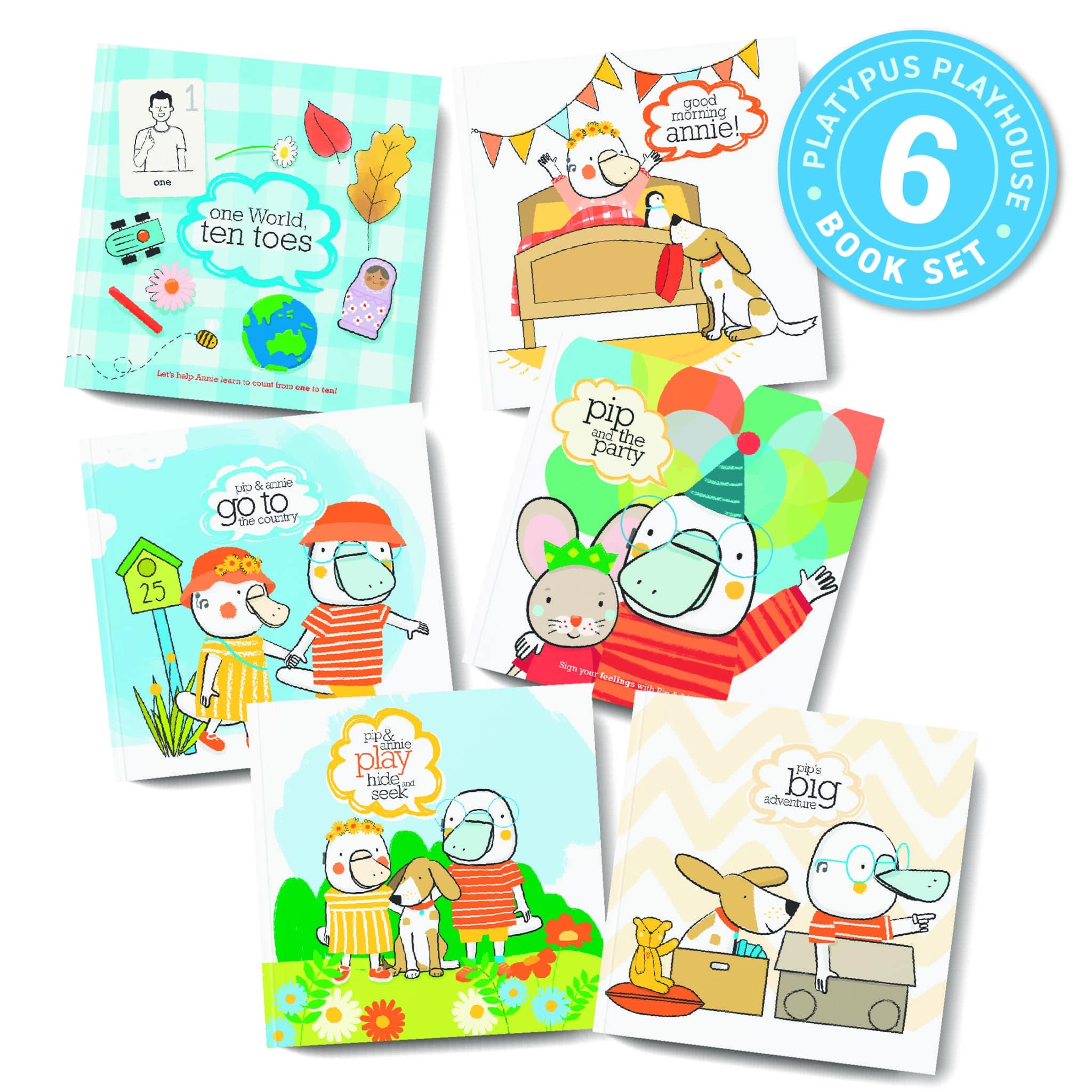 Platypus Playhouse Storybooks - Set of 6