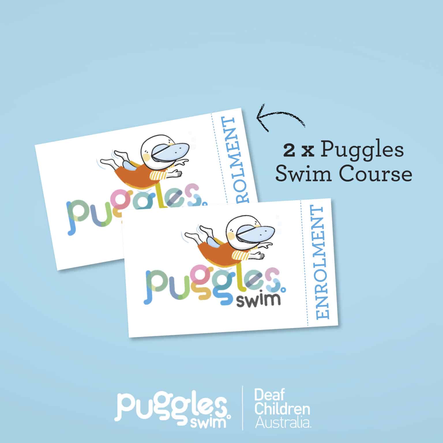 Bundle and Save: Puggles Swim – 2 Course Enrolments