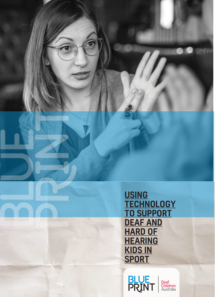 Using technology to support deaf and hard of hearing kids in sport ...