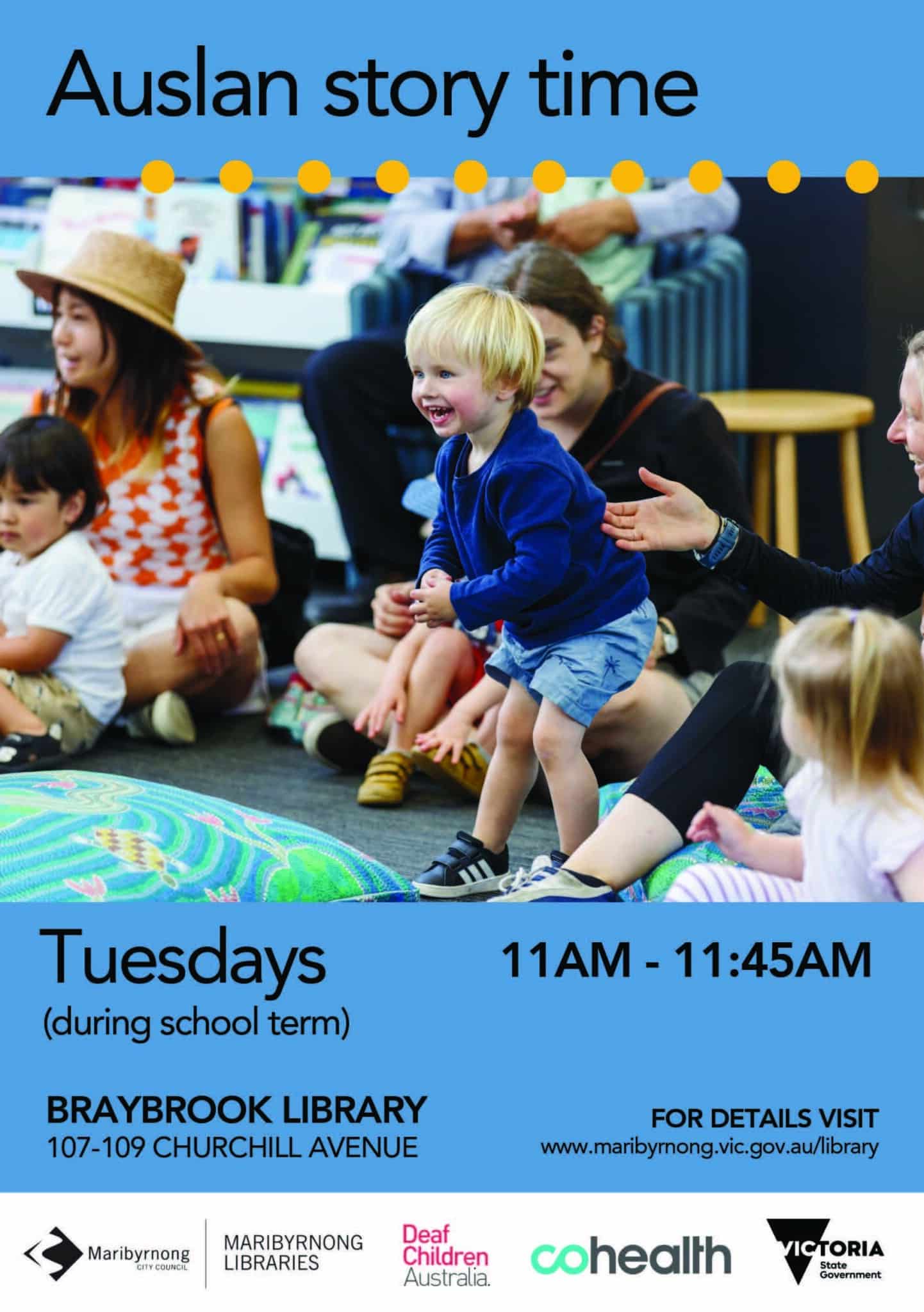 Auslan Story Time - Deaf Children Australia