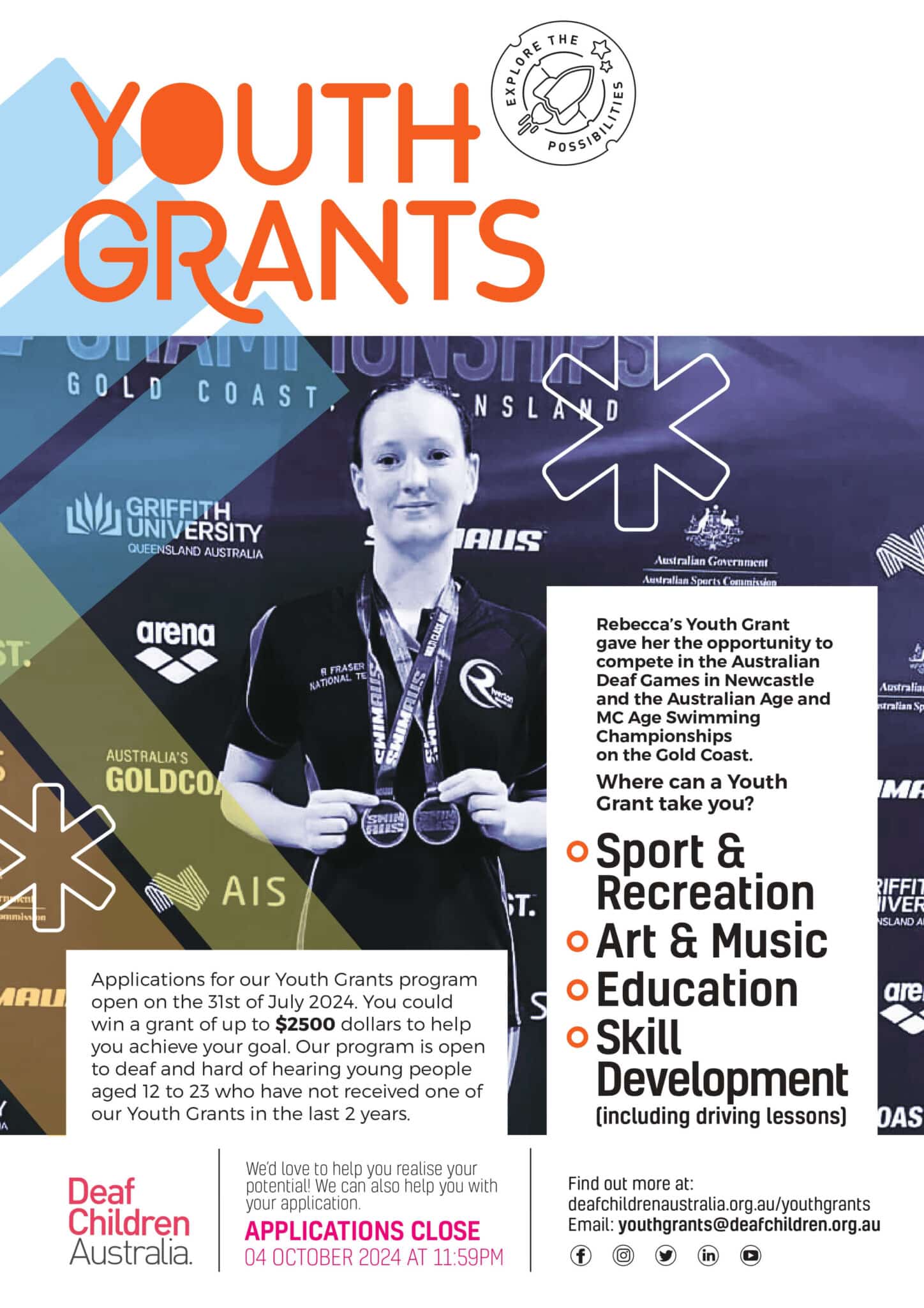 Youth Grant Winners - Deaf Children Australia